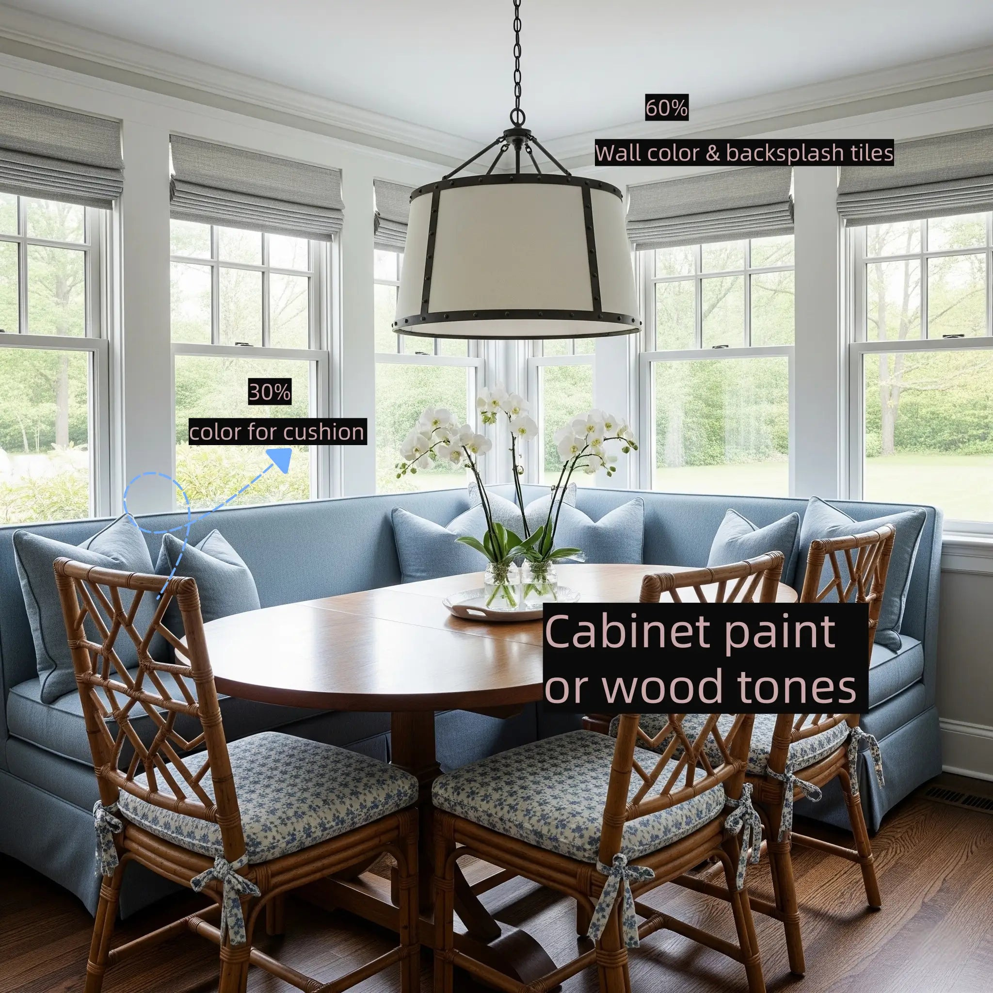 Custom Bench Cushions for Nooks: Best Color Combinations & Design Tips ...